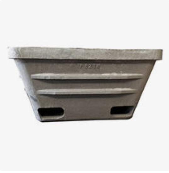 Sow Mold Ingot Mold Dross Pan Slag Pan Skim Pot For Aluminum Scrap ...
